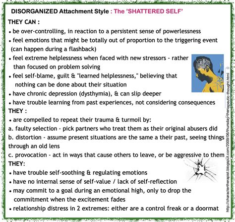 Disorganized Attachment Style 2 Heal And Grow For Acoas