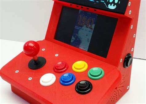 Retropie Mini Arcade Cabinet Powered By A Raspberry Pi Geeky Gadgets