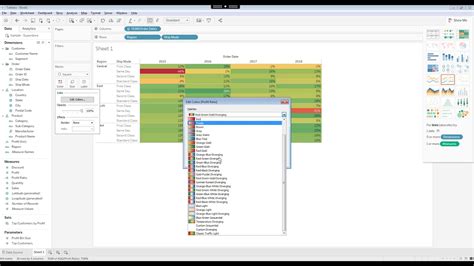 How To Create A Highlight Table In Tableau HD YouTube
