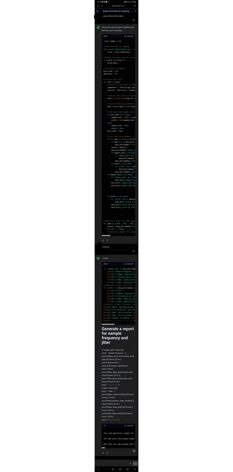 Broken Output Formatting Rchatgptcoding