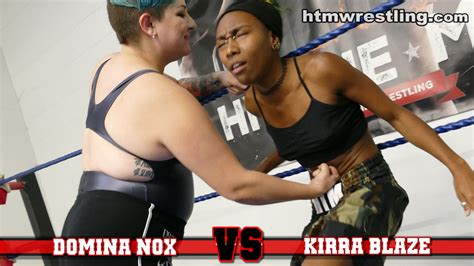 Hit The Mat Boxing And Wrestling Domina Nox Vs Kirra Blaze Belly Punching Hdmp4