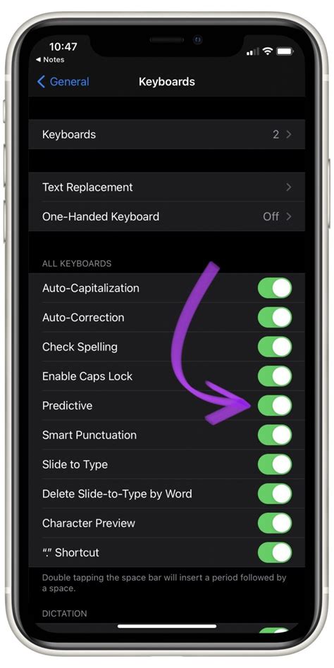 Turn Off Predictive Text On An Iphone Upphone