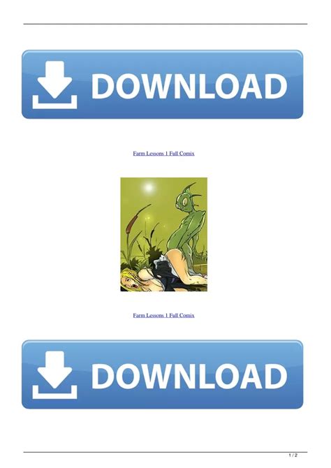 Ppt Farm Lessons 1 Full Comix Powerpoint Presentation Free Download