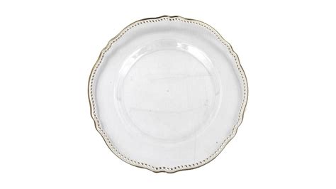 צלחות בלה קטנות שקוף פס זהב הילולה Wolt