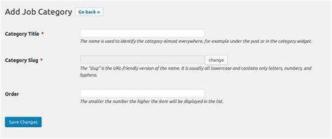 Job Categories Wpjobboard Kb