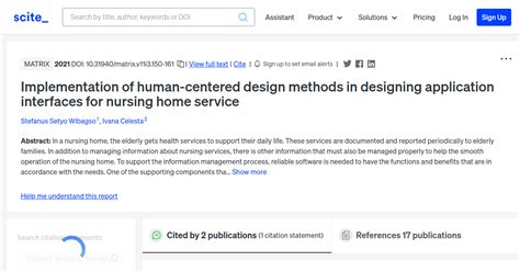Implementation Of Human Centered Design Methods In Designing