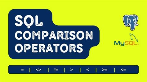 Stacey Samoe On Linkedin Sql Comparison Operators Sql For Absolute