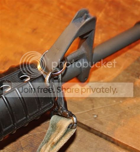 Sling Attachment On Xm177e2 With Gp Type Sling Ar 15 M 16 Retro