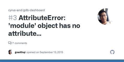 AttributeError Module Object Has No Attribute COMMAND USER Issue