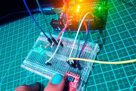 tutorial como utilizar o sensor de gestos e rgb sparkfun