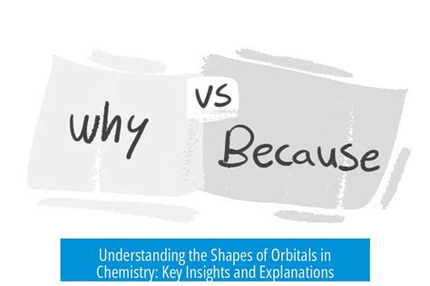 Understanding The Shapes Of Orbitals In Chemistry Key Insights And Explanations Chemcafe