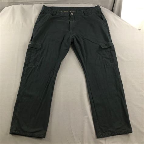 Mens 40 Black Wrangler Cargo Pants