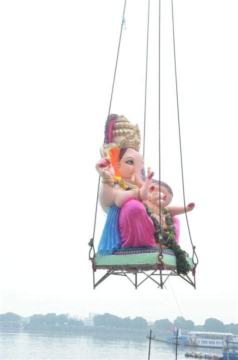 Pics Ganesh Nimajjanam At Tank Bund