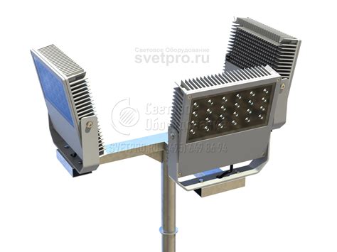 Кронштейны для установки прожекторов и настенных светильников