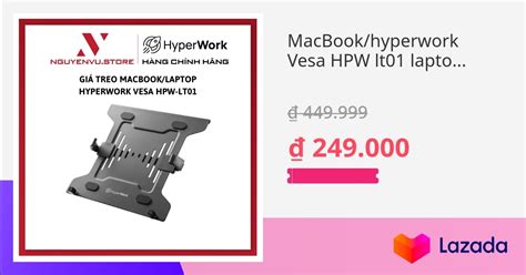 Giá đỡ Macbooklaptop Hyperwork Vesa Hpw Lt01 Hpw Lt01 Hàng Chính Hãng