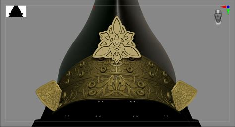 Stl File Naga Eboshi Nari Kabuto From Shogun Serie 🗡️ ・3d Printable