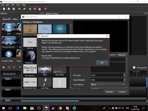 Blenders Not Working With My Open Shot I Dont Know Why · Issue 1529
