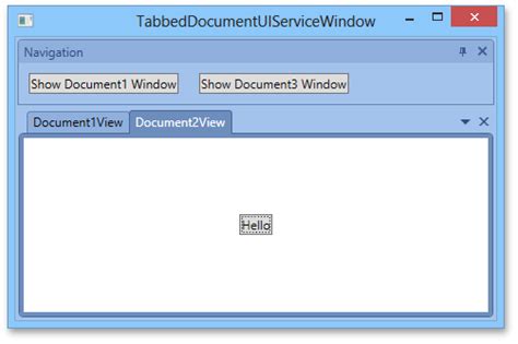 Devexpress Mvvm Framework Interaction Of Viewmodels