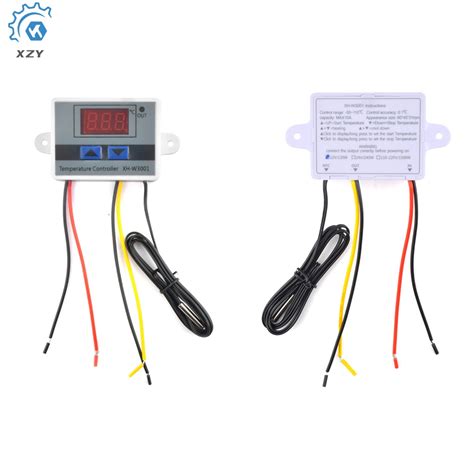 XH W3001 Digital Display Temperature Controller 12 24 220V Thermostat Intelligent Electronic