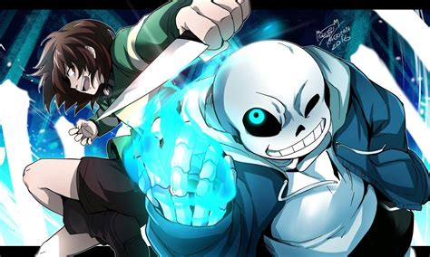 Sans Vs Chara Anime Undertale Anime Undertale Sans Vs Chara Anime Undertale Anime Undertale