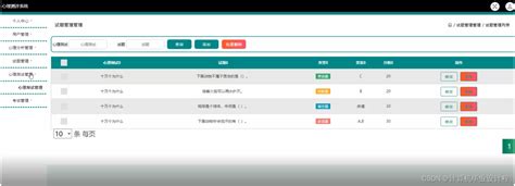 附源码 Ssm计算机毕业设计心理测评系统java类似九型人格测试功能ssm实现 Csdn博客
