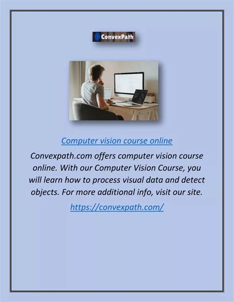 Ppt Computer Vision Course Online Powerpoint