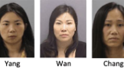3 Women Arrested For Illegal Prostitution Activities At Several Massage Parlors In Frederick
