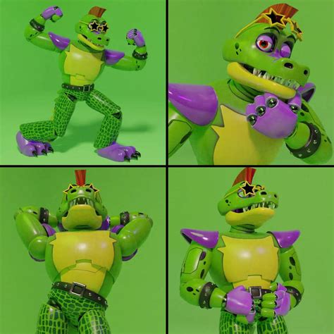 Monty Awesome Hot Posing Blender Fnaf Sb By Gwenalvarez36 On Deviantart