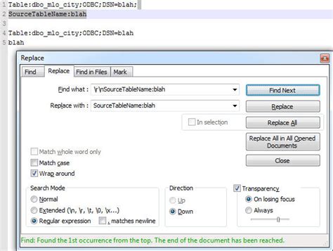Regex Notepad Joining A Line Containing A Pattern To The Previous Line Super User