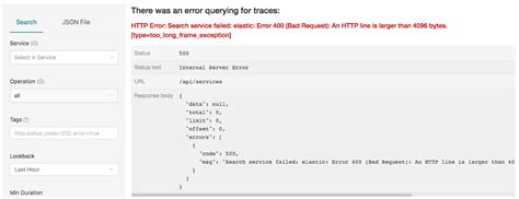 Error 400 When Querying For Traces When Ui Is Accessed · Issue 486