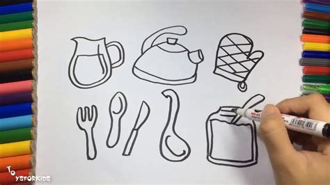 як намалювати посуд Ravlyk
