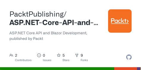 Github Packtpublishing Asp Net Core Api And Blazor Development Asp