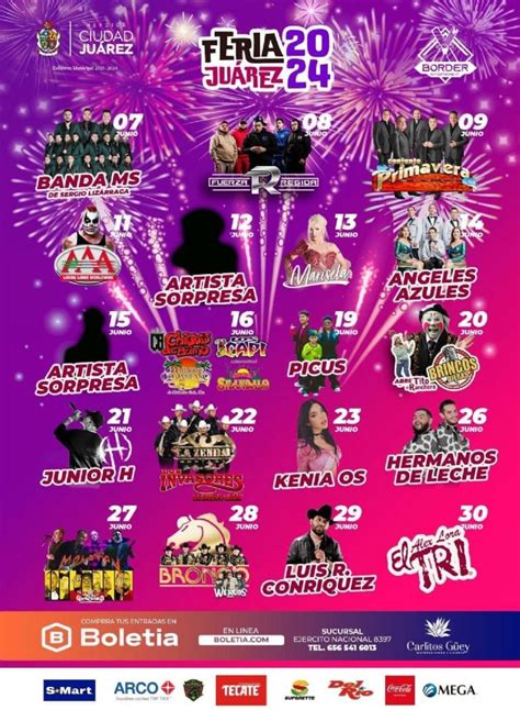 Feria De Juárez 2024 Fechas Artistas Confirmados Boletos Y Todo Lo