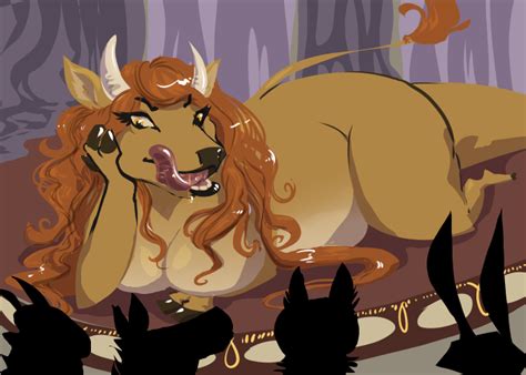 Rule 34 Anthro Bovine Cattle Horns Sigil Tagme 1477792