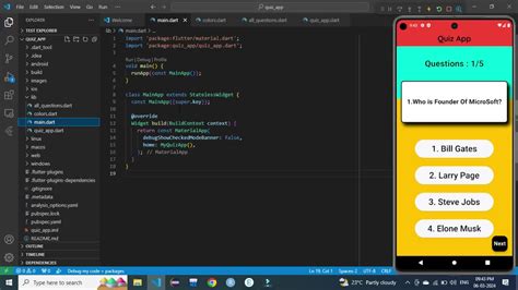 Dhiraj Bulunge On Linkedin Flutter Mobileappdevelopment Flutterdeveloper Quizapp