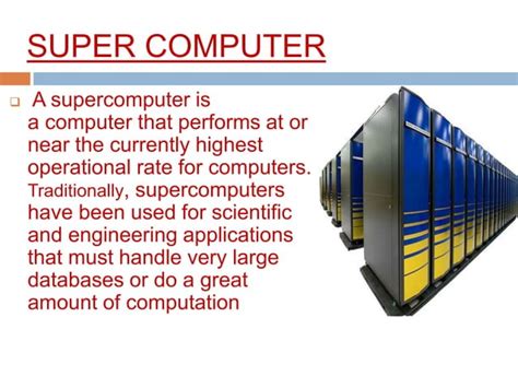 Computer Classification Pptx