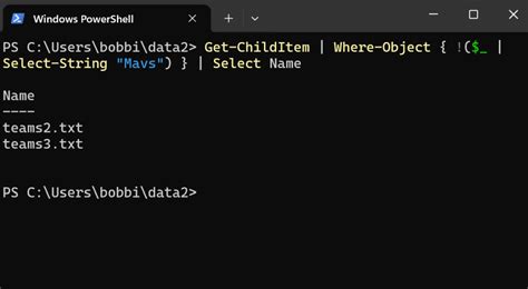 Powershell How To Find Files That Do Not Contain Specific String Collecting Wisdom