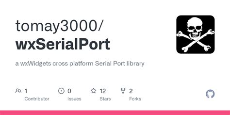 Github Tomay3000wxserialport A Wxwidgets Cross Platform Serial Port Library