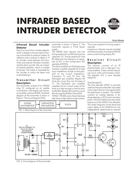 INFRARED BASED INTRUDER DETECTOR Pdf Electronicsmaker
