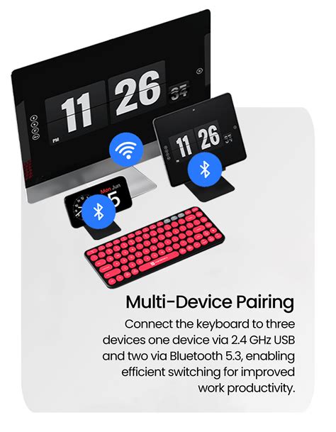 Buy Portronics Bubble 2 0 Dual Connectivity Wireless Keyboard
