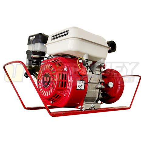 เครื่องสูบน้ำปั๊มหอยโข่ง 2 นิ้ว เครื่องยนต์เบนซิน 8 แรงม้า พร้อมแท่นหิ้ว ขนย้ายง่าย ช่างบาส