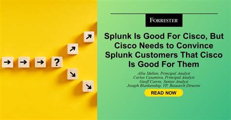 Casey Burns On Linkedin Splunk Is Good For Cisco But Cisco Needs To Convince Splunk Customers…