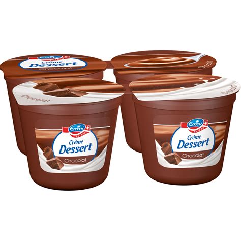 Emmi Suisse Crème Dessert Chocolat 4x125g Emmi Gruppe