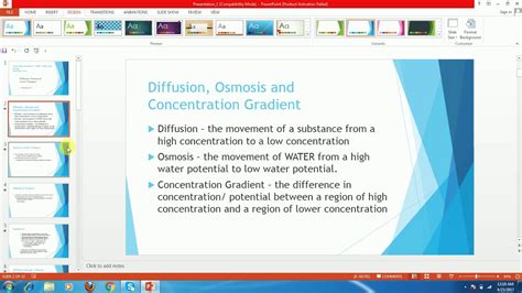 Video Diffusion Igcse Gcse Checkpoint Biology Youtube