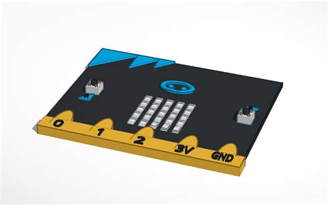 3d Design Micro Bit Tinkercad