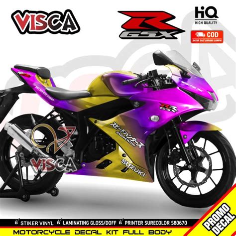 Decal Gsx R150 Full Body Stiker Gsx R150 Full Body Decal Gsx 150 Full