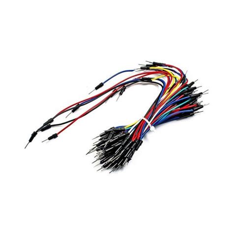 65pcs Smart Electronic Male To Male Flexible Jump Wires For Arduino Com52 R27 Faranux Electronics