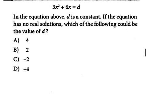 [sat Math Question] Quadratic R Homeworkhelp
