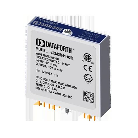 Scm5b41 02d Dataforth Sensores Y Transductores Mercado De Digikey