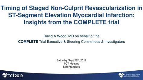 [ppt] St Segment Elevation Myocardial Infarction Insights From The Powerpoint Presentation
